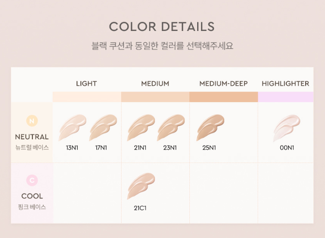 Hera reflection skin glow cushion foundation SPF40/PA++ – ozmultishop